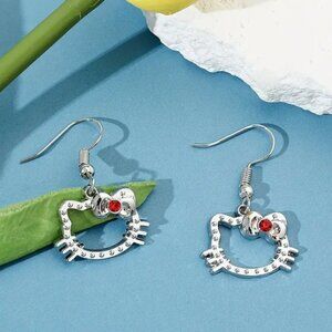 Sanrio | Jewelry | New Hello Kitty Dangle Earrings By Sanrio | Poshmark